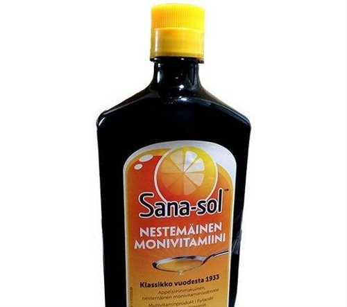 Sana-sol sanasol monivitamiini сироп 500 ml