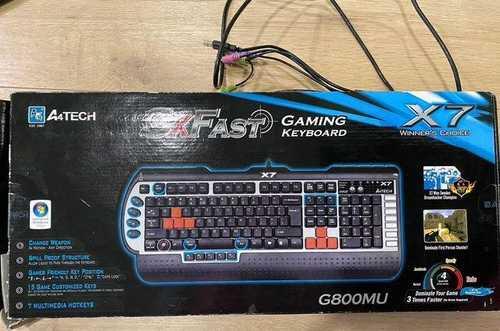 Игровая клавиатура A4tech G800MU