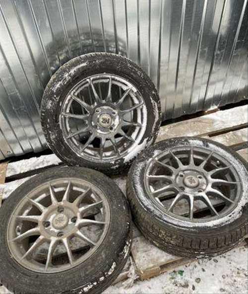 Колеса NZ R15 4/114.3 +Hankook 195/55