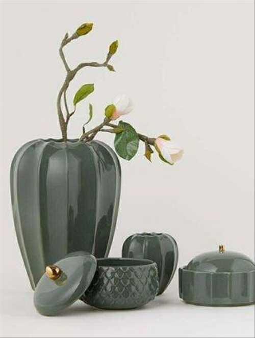 Набор с вазами Н&М, ваза Икеа (без цветов)