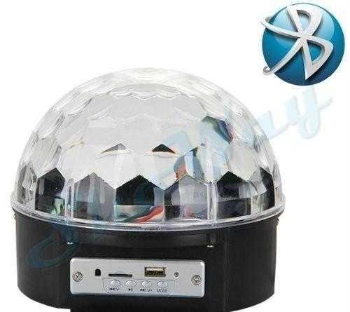 Светодиодный дискошар PartyMaker MagicBall Boombox