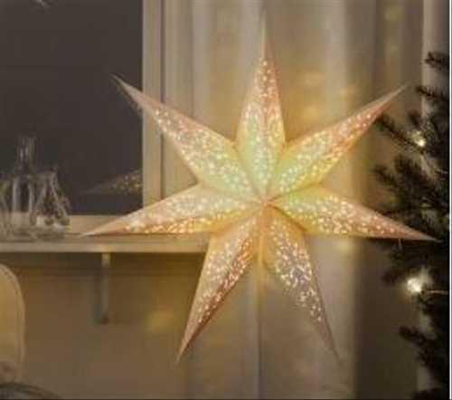 Строла звезда икеа новогодний светильник