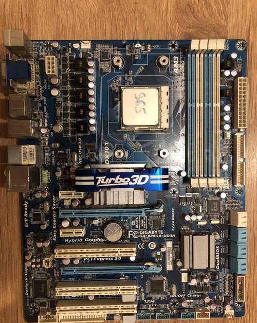 Материнская плата gigabyte GA-880GA-UD3H