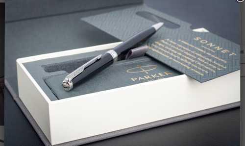 Шариковая ручка parker sonnet laque black CT