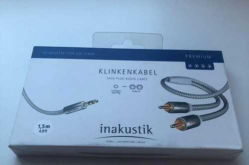 Кабель межблочный inakustik Premium MP3, 3.5 mm 2R