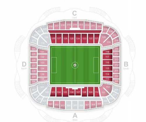 Билеты на футбол фк Рубин - фк Локомотив (Москва)