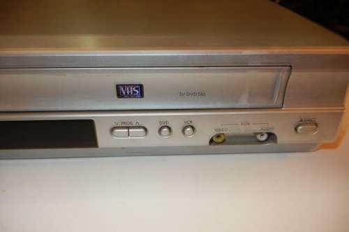 DVD-плеер/VHS-видеомагнитофон Samsung SV-DVD340P