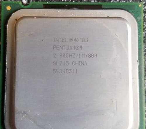 Процессор Intel Pentium IV 2,8Ghz/1M/800