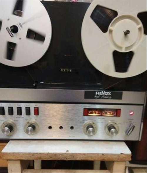 Катушечный магнитофон revox A-77