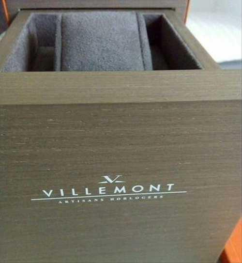 Villemont, оригинальная коробка для часов