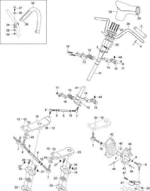 Рулевой вал BRP *main tube 605250189
