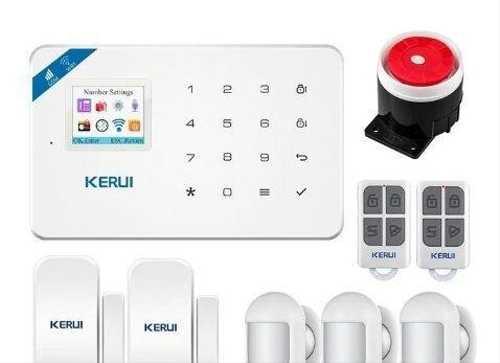 Сигнализация Kerui w18 для дома квартиры GSM, Wifi