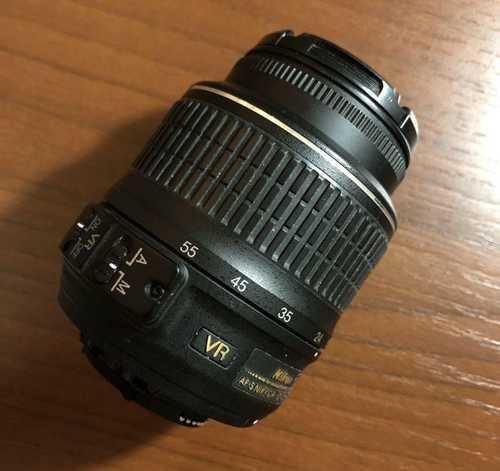 Объектив Nikon DX AF-S nikkor 18-55 mm 1:3.5-5.6 G