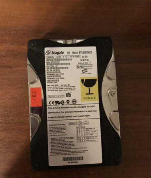 HDD Seagate 40Gb PATA IDE