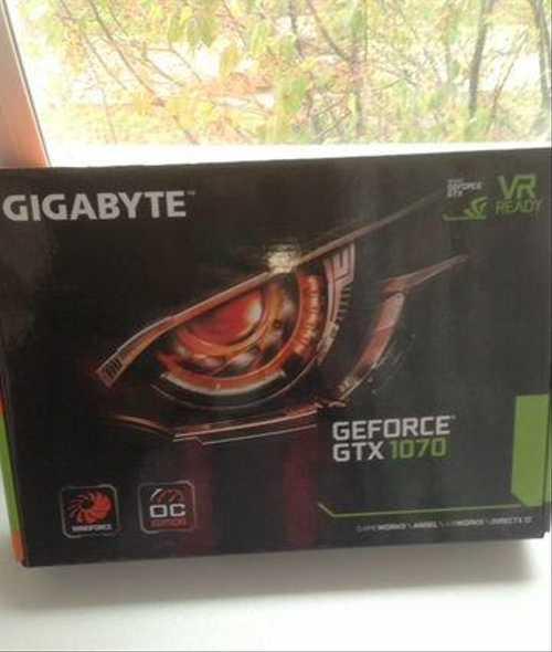 Видеокарта Gigabyte GeForce GTX1070 WindForce OC R