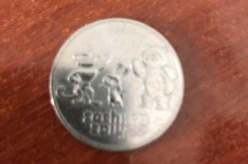 Монета коллекционная Сочи 2014 г