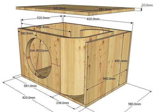 Эксклюзивный растёт короба для вашего Сабвуфера