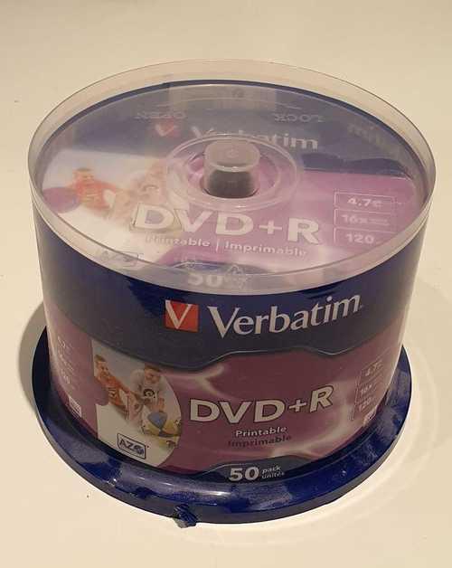 DVD-R verbatim 50 шт