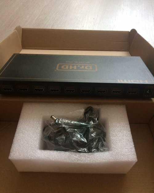 Hdmi splitter 1*8 разветвитель