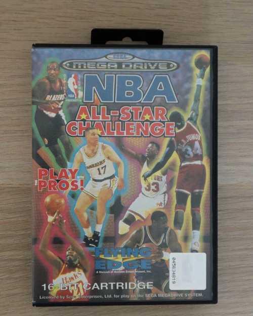 Картридж NBA All-Star Challenge Sega Сега Оригинал