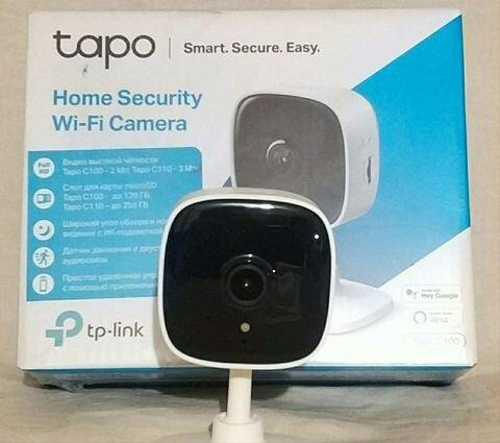 Wi-Fi видеокамера Tp-link Tapo C100. Видеоняня