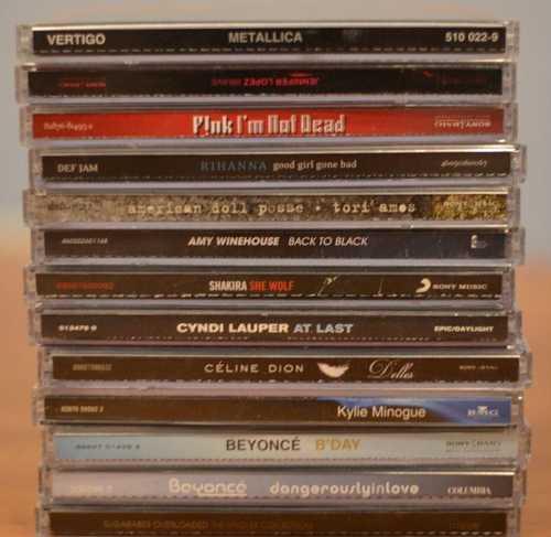 Много лицензионных CD