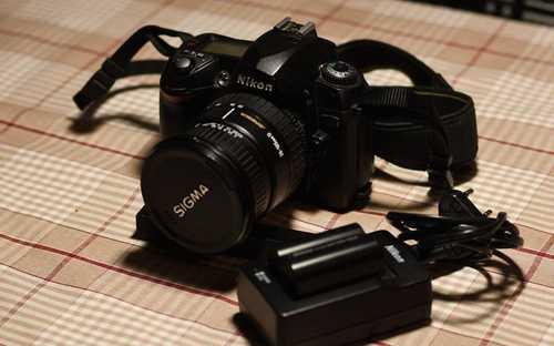 Nikon D70 + sigma af 28-105mm f/ 2.8-4 aspherical