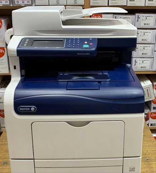 Мфу цветное Xerox WorkCentre 6605DN