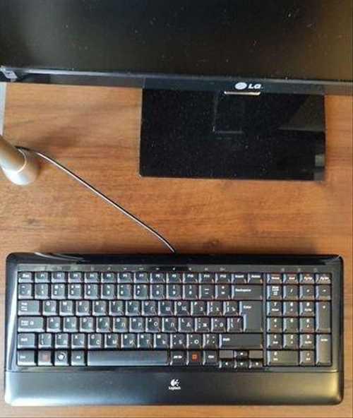 Игровая клавиатура, мышь беспроводная. Logitech