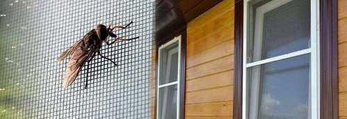 Сетки от комаров на двери и окна