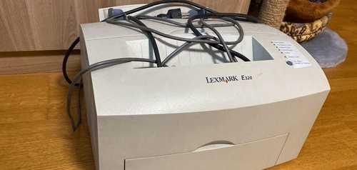 Lexmark e320 лазерный принтер