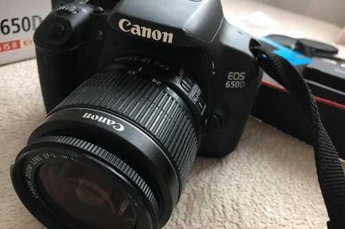 Фотоаппарат Canon EOS 650D