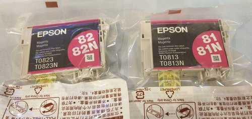 Картриджи оригинальные Epson 81/81N
