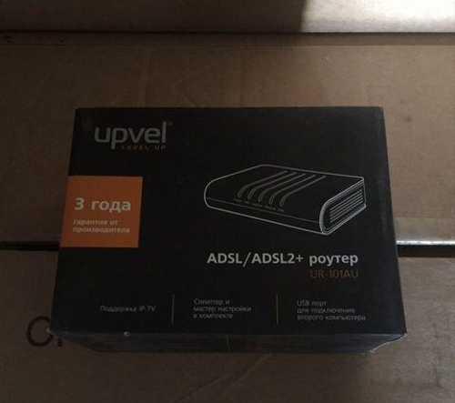 Роутер upvel UR-101AU adsl/adsl2 с поддержкой iptv