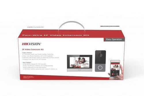 Комплект IP-видеодомофона Hikvision DS-KIS603-P