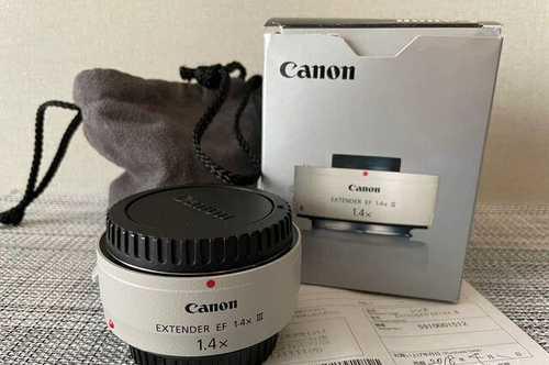 Экстендер Canon EF extender 1.4x III