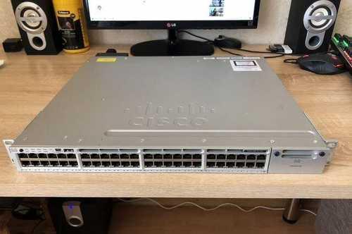 Коммутатор Cisco WS-C3850-48P