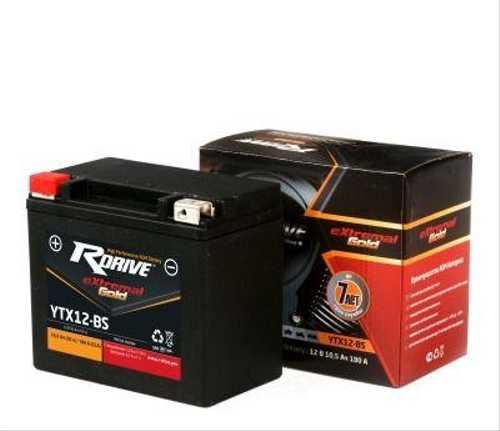 Аккумулятор RDrive eXtremal gold YTX12-BS