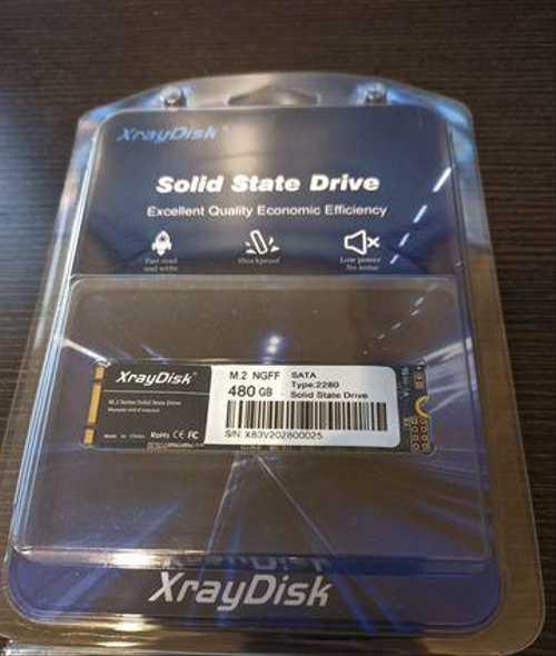 SSD XrayDisk 480GB M.2 2280 SATA