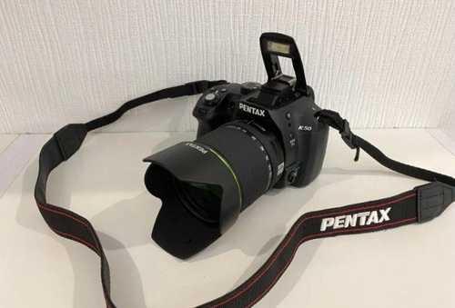 Фотоаппарат Pentax K-50 DA 18-135 mm