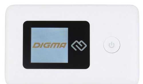 Модем 3G/4G Digma Mobile (Цвет: White)