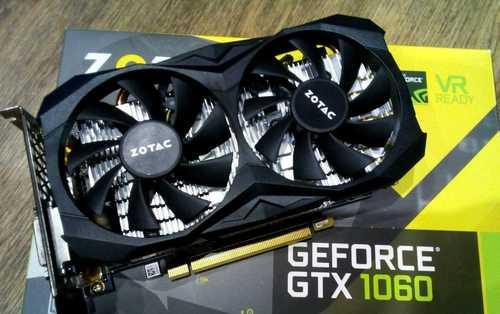 Видеокарта Zotac gtx 1060 3 gb