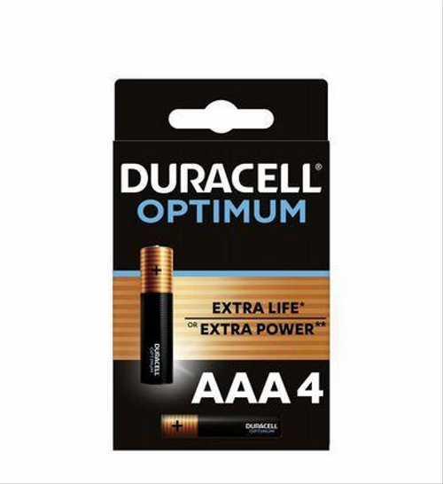 Батарейки Duracell Optimum типа AAA