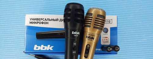 Микрофон BBK для караоке универсальный +переходник