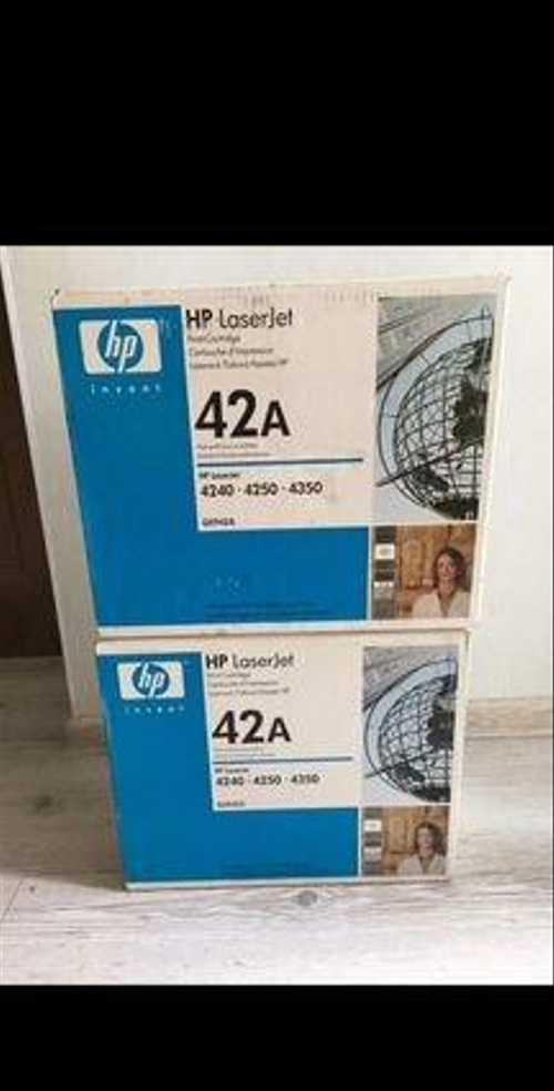 Оригинальный картридж HP 42A (Q5942A)