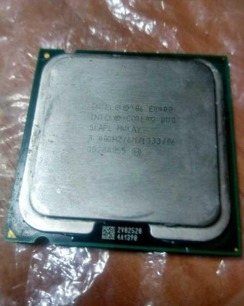 Intel core 2 duo e8400
