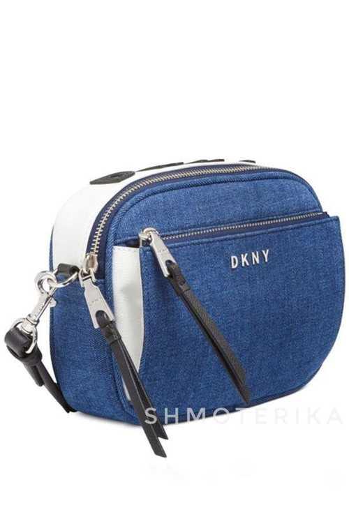 Dkny Cayla Denim Crossbody новая оригинал
