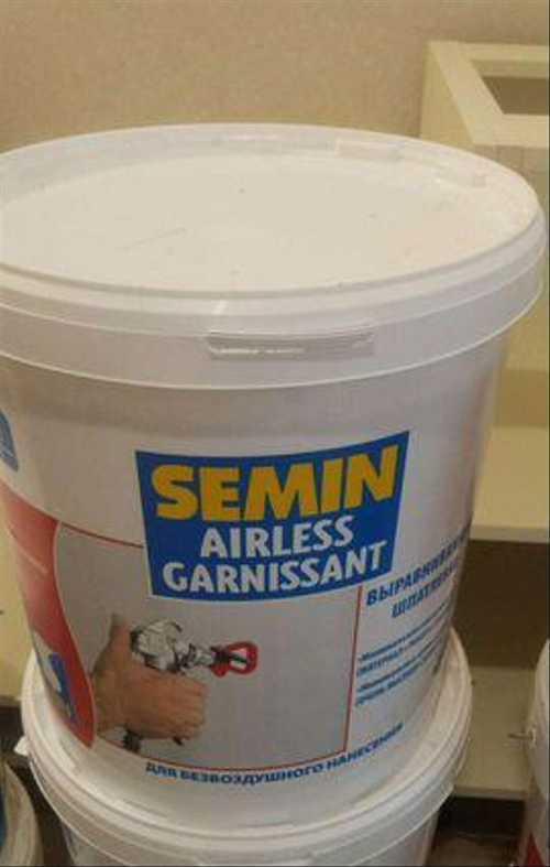 Шпаклевка Semin Airless Garnissant