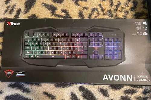 Игровая клавиатура Trust GXT 830-RW Avonn Gaming