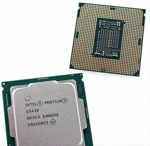 Процессор intel pentium gold g5420 сравнение